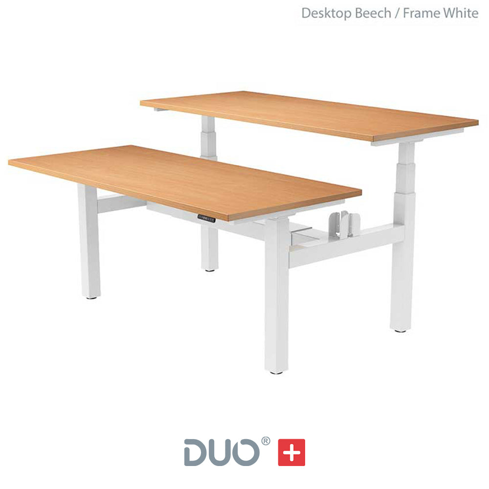 Yo-Yo DESK® DUO+ Dual Standing Desks | Maximum height adjustment to 130cm
