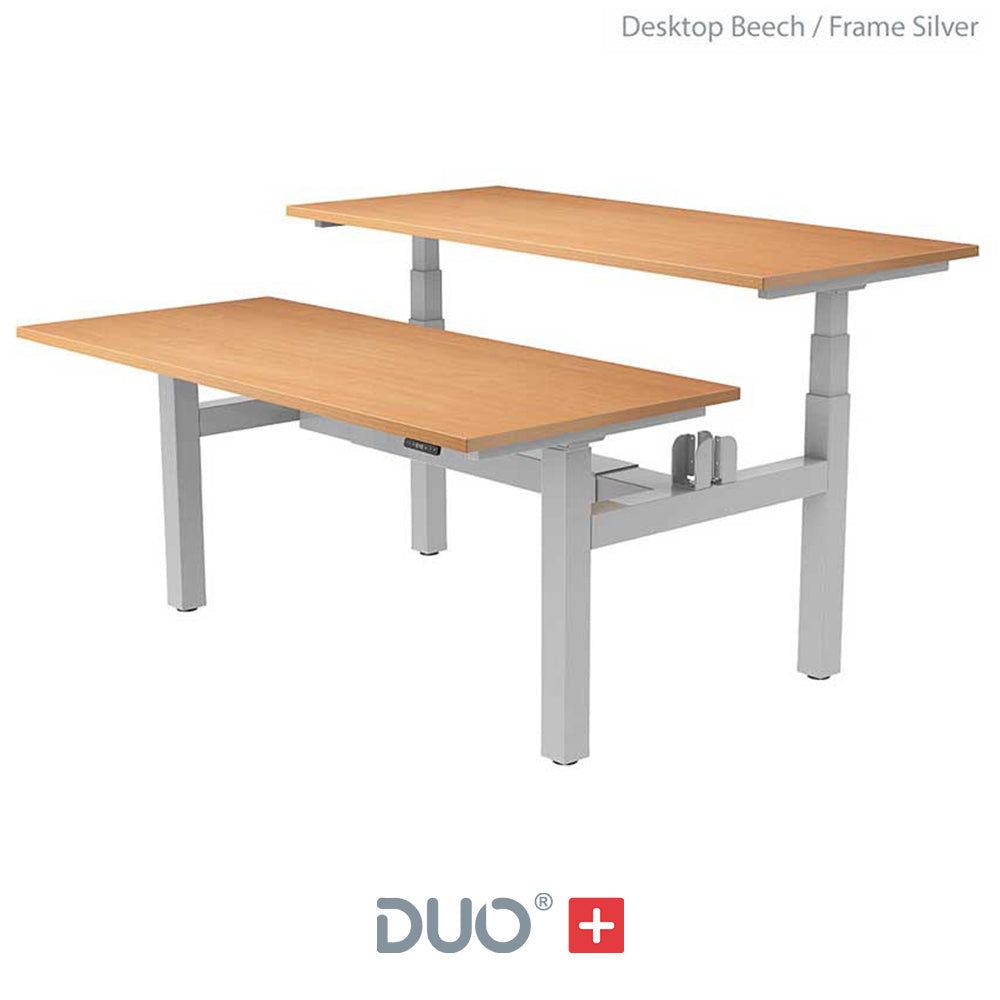 Yo-Yo DESK® DUO+ Dual Standing Desks | Maximum height adjustment to 130cm