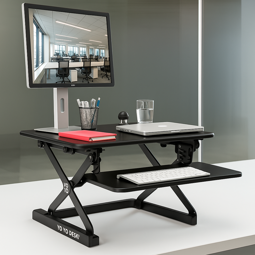 Yo-Yo DESK® DUO+ Dual Standing Desks | Maximum height adjustment to 130cm